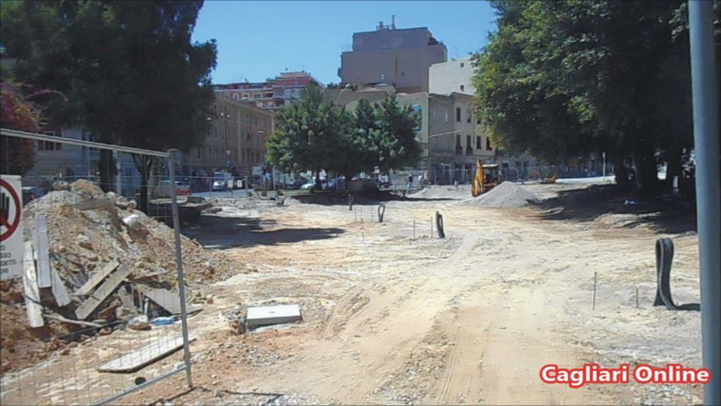 Cagliari, ecco come sta nascendo la piazza Garibaldi del futuro-VIDEO ...