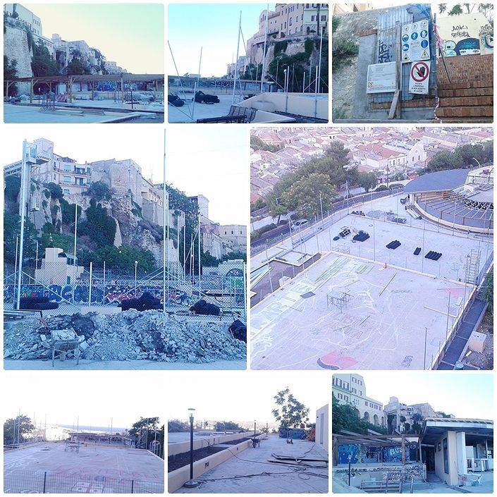 Viale Regina Elena,sui tetti di Villanova la nuova palestra all'aperto ...