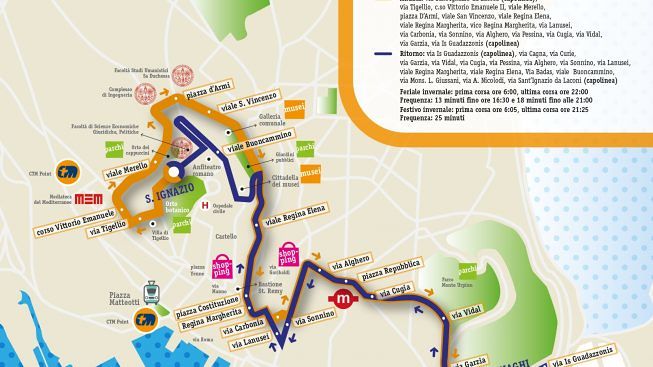 Nuova linea 10 del Ctm, il percorso nei dettagli e le nuove fermate ...