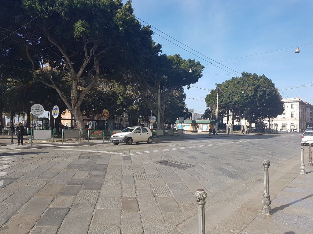 Cagliari, nasce la nuova piazza Matteotti: pedonale fino alla stazione ...