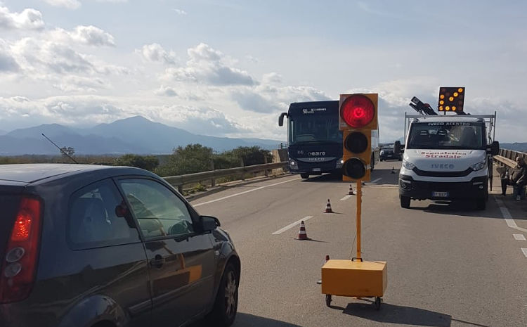 Assemini, strada provinciale 2: lavori nel ponte sul Rio Mannu ...