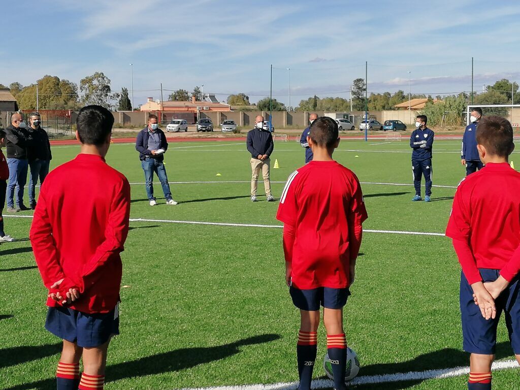 Le giovanili del Cagliari Calcio si allenano al campo Bascus Argius di ...